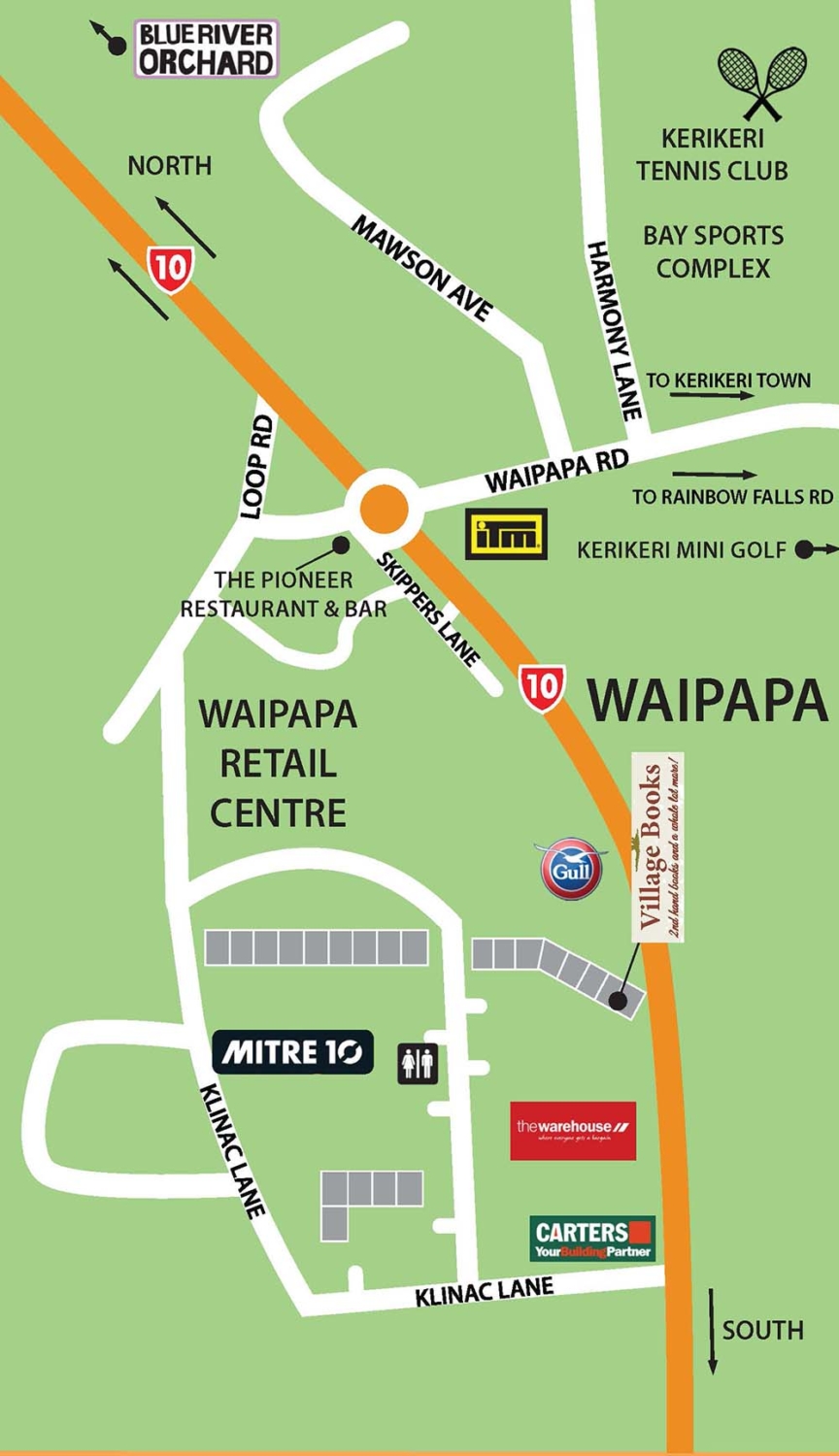 Map - Kerikeri Vistor Guide